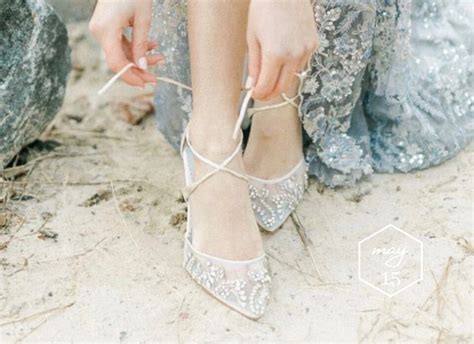 Top Wedding Shoe Trends For 2025 Lace Block Heels And More