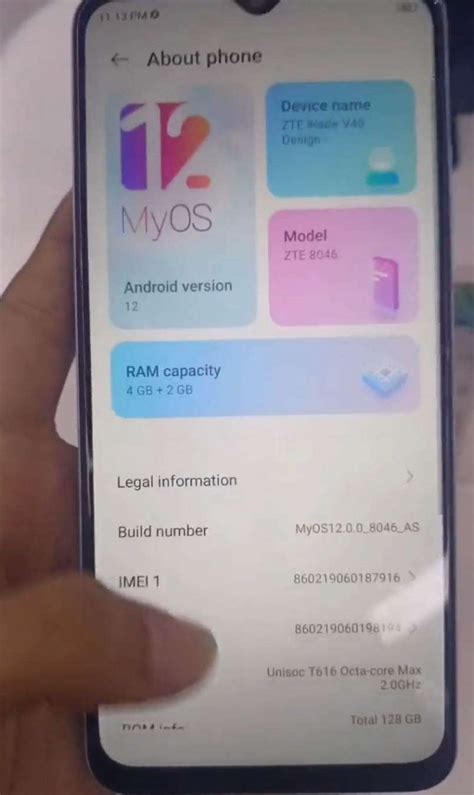 ZTE Blade V40 Design Leak Reveals Key Specifications Ahead Of Launch Gizmochina