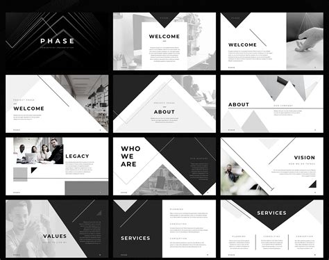 Phase Presentation Behance