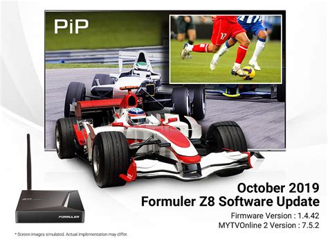 october 2019 formuler z8 software update