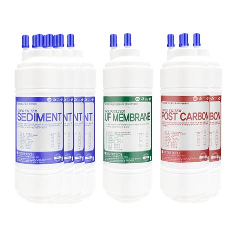 교원웰스 Kw P20w2 1년세트 필터테크 정수기필터호환 고급형 8인치 단방향 Uf 주필터테크