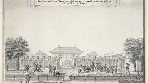 View Of The Residence Of Reinier De Klerk Near Batavia Atlas Of