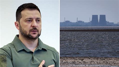 Zelenskyj Ryssland Planerar Provokation Mot Zaporizjzja Nyheter