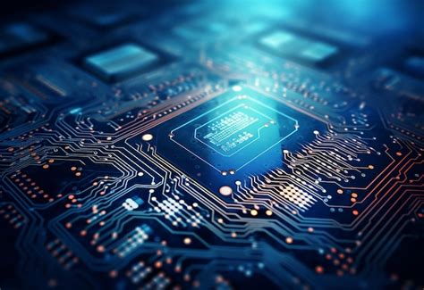 Premium Ai Image Photo Of Microchip Motherboard Computer Circuit Background Design