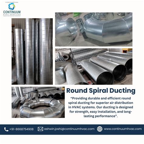 Ashwin Joshi On Linkedin Roundspiralducting Hvacsolutions Airdistribution Energyefficiency