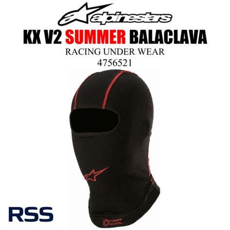 Alpinestars（アルパインスターズ） Kx V2 Summer Balaclava レーシングマスク フリーサイズ 4756521