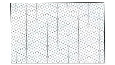 Isometric Grid Sheet Pdf