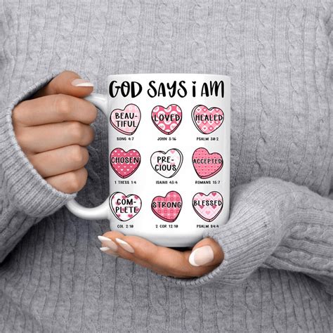 Retro Christian Valentine Bible Verse Png Pink Candy Hearts Png Jesus
