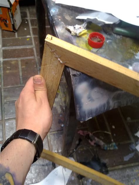 Cómo fabricar un lienzo paso a paso Tutoriales arte de Totenart