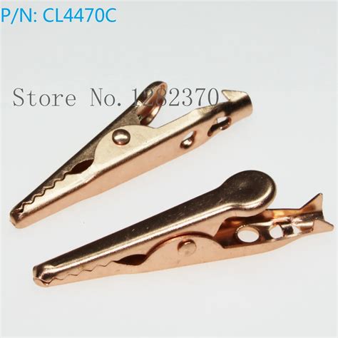 SA CL4470C No Pure Copper Wire Sheathed Crocodile Entrainment Presser Cable Alligator Clip