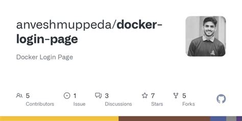 Anvesh Muppeda On Linkedin Github Anveshmuppedadocker Login Page