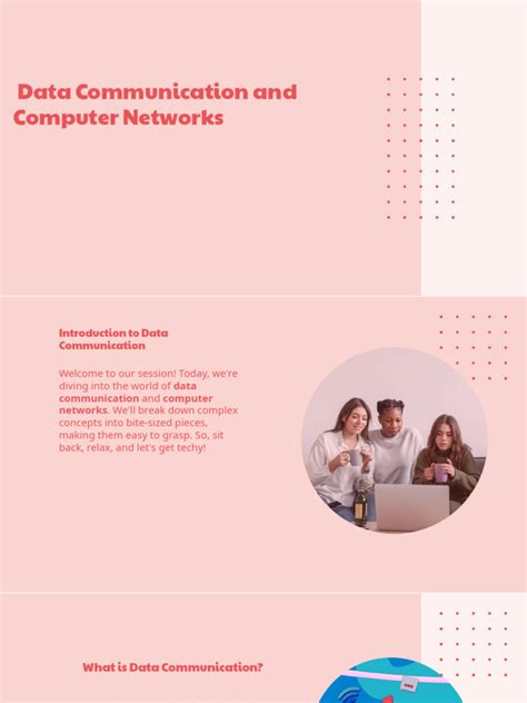 Slidesgo Lets Talk Tech Demystifying Data Communication And Computer
