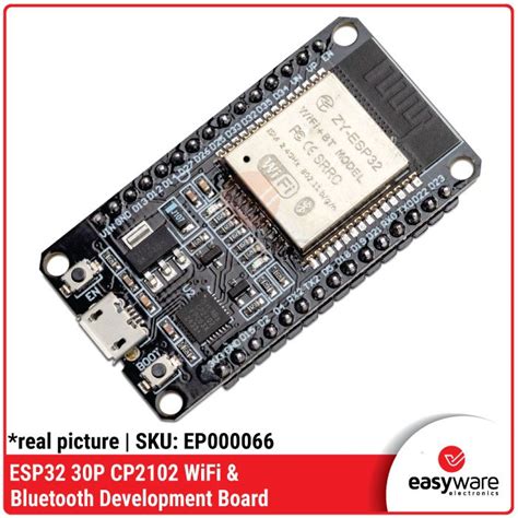 Esp32 Devkitc Wifi Bluetooth Board 30 Pin Chipset Cp2102 Dual Core Toko Online Easyware