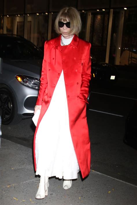 Anna Wintour Arrives At Room To Grow Gala At Ziegfeld Ballroom In New