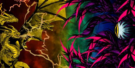 King Ghidorah Vs Dharkon By Japanesegodzilla On Deviantart
