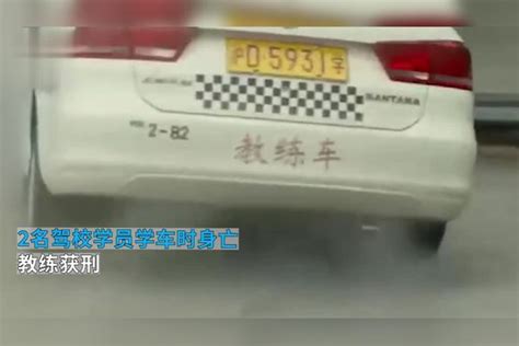 2名驾校学员学车时身亡教练获刑，法院：未设置好油门踏板