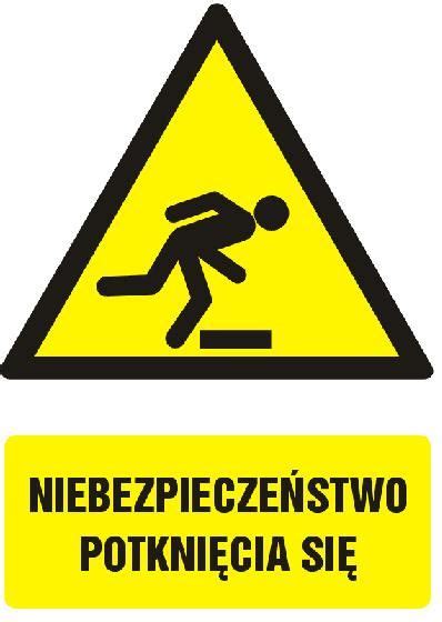TopDesign GF035 DJ PN Znak Niebezpieczeństwo potknięcia się Ceny i