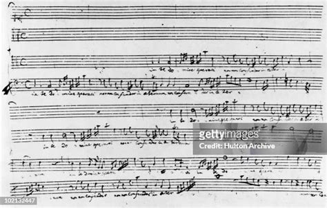 Handwritten Sheet Music Photos And Premium High Res Pictures Getty Images