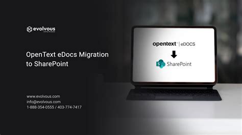 Opentext Edocs To Sharepoint Migration Online Evolvous