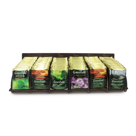 Органайзер підставка для зберігання пакетиків чаю Xl ф3 лхдф на 6 відділень «cd 8111173 венге