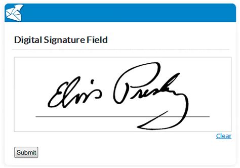 Signature Web Forms That Accept Electronic Signs EmailMeForm
