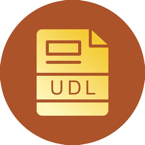 Udl Creative Icon Design 37029417 Vector Art At Vecteezy