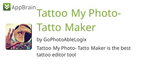 Tattoo My Photo Tatto Maker For Android Free App Download