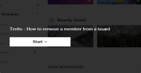Trello How To Remove A Member From A Board