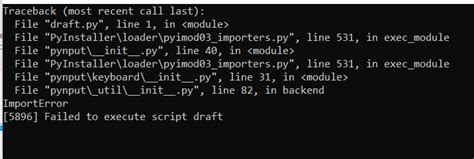 python pyinstaller can t assemble the program