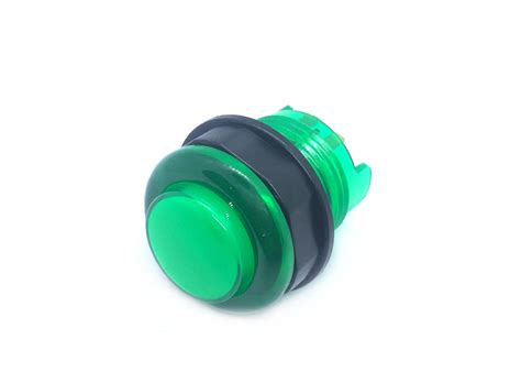 Arcade Button With Led 30mm Translucent Green Philippines Circuitrocks
