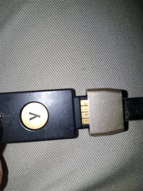 I Can Use My Usb A Yubikey With An Adapter On Mobile For Otp But Not