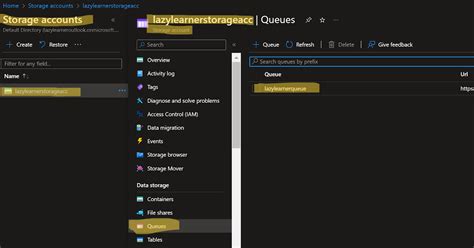 Learn With Sreenidhi What Is Azure Storage Queue And How To Create Azure Storage Queue Message