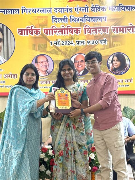 aditya sahu on linkedin gratitude satarkpgdav annualday delhiuniversity vicepresident