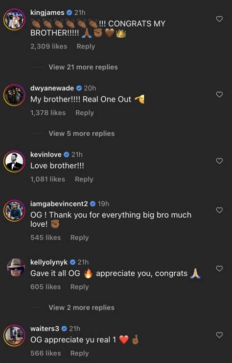 Lebron James And Dwyane Wade Shower Udonis Haslem With Love In Wake Of