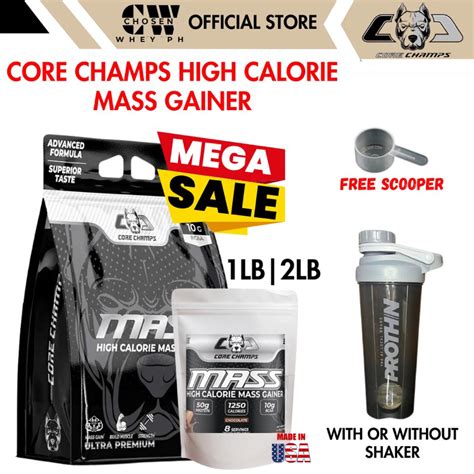 Core Champs High Calorie Mass Gainer Sold In Pouch 1lb2lbs Mega Sale