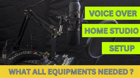 Voice Over Studio Setup In Hindi Home Studio Setup For Voice Overs