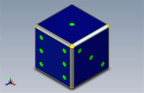 骰子灯 step 模型图纸下载 懒石网