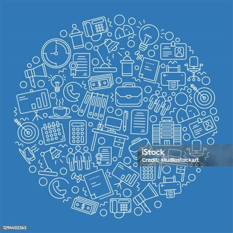 辦公室行圖示向量圖形及更多團隊工作圖片 團隊工作 合約 紙夾 Istock