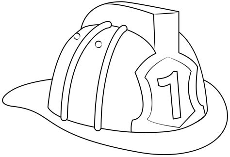 Printable Fireman Hat Template Artofit
