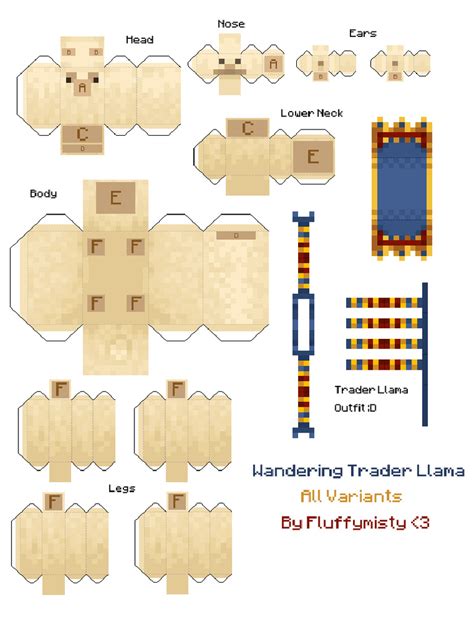 Papercraft De Llama Pdf