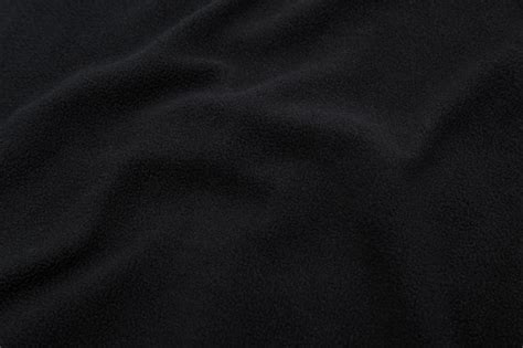 Black Fabric Texture Background