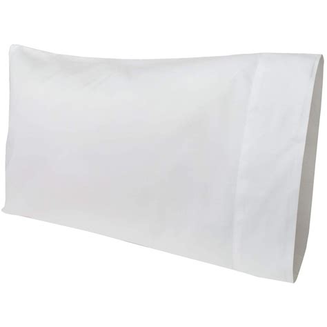 ปลอกหมอน ปลอกหมอนบอดี้ ปลอกหมอนข้าง Cotton Silk 800 เส้น สีขาว ลายเรียบ