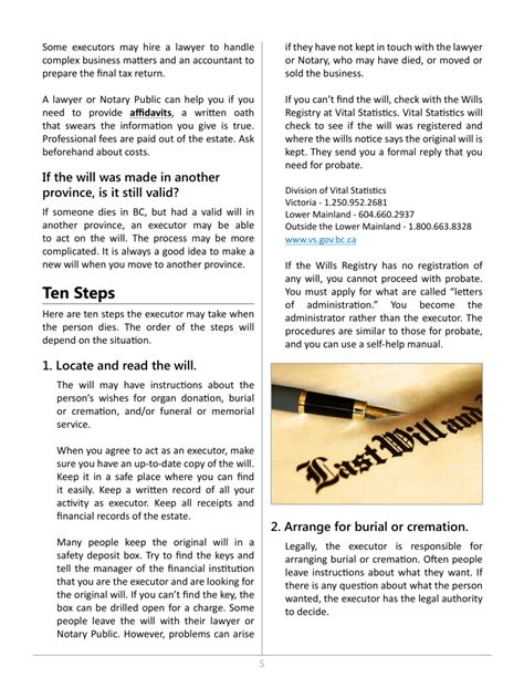 Being An Executor Howtogetstarted Ca