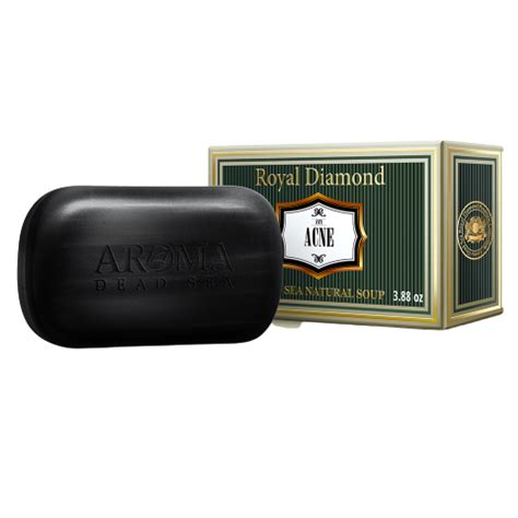 סבון טבעי נגד אקנה 110מל ייבוש פצעי אקנה ארומה דד סי Aroma Dead Sea