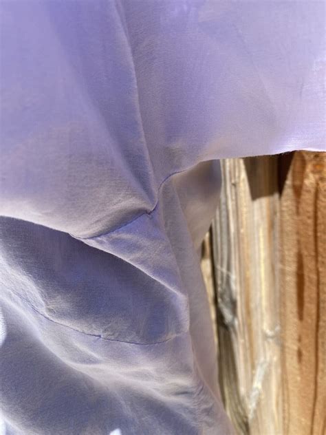 Lavender Long Sleeve Ruffle Blouse Gem