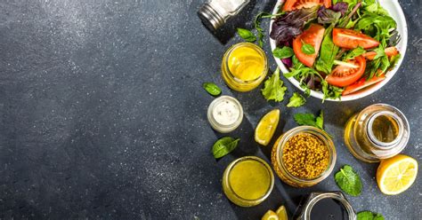 Types Of Salad Dressing Food Blog