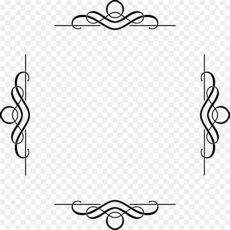 Transparent Decorative Border Clip Art Library