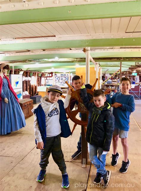 City Of Adelaide Clipper Ship Tour Port Adelaide Review Play Go