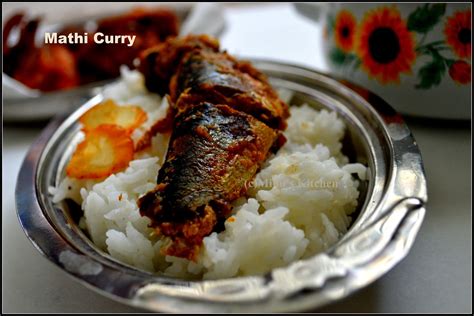 Nadan Mathi Curry Sardines Curry Traditional Sardines Curry ~ Minus