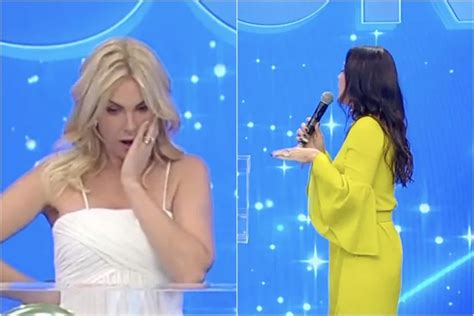 Esta foi a reação de Ana Hickmann presente que ganhou no Amigo